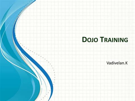 Dojo Training Pptx