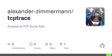 Github Alexander Zimmermann Tcptrace Analysis Of Tcp Dump Files