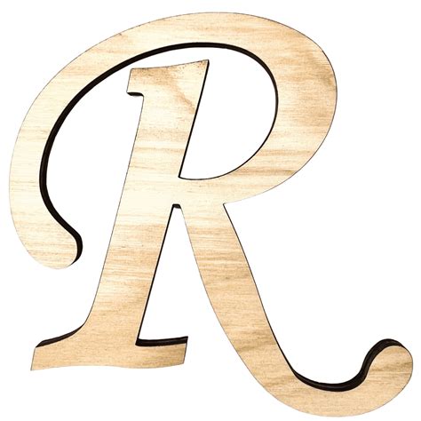 The Letter R In Different Fonts