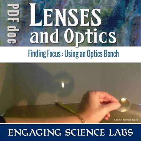 Convex Lens Experiment Making Images And Comparing These To Objects