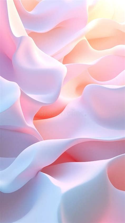 Soft Abstract Flowing Gradient In Pastel Tones Stock Illustration Illustration Of Screenshot