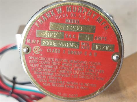 Murphy LS Liquid Level Float Switch