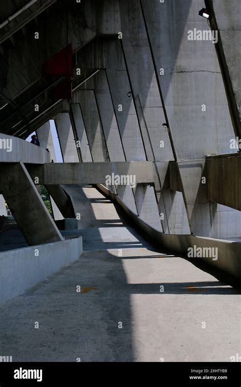 Ciudad De M Xico M Xico September Structure Of Azteca Stadium Stock Photo Alamy