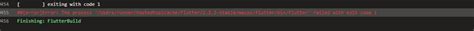Flutterbuild Not Working · Issue 1 · Hey24sheepazure Flutter Tasks · Github
