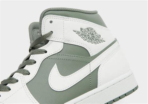 Jordan M Air 1 Mid Shoes Summit Whitevintage Lichen Dq8426 107