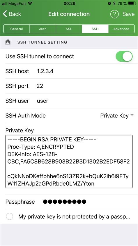 How To Connect To A Mongodb Server With Ssh Tunnel Using A Private Key