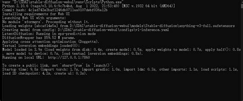 Issue With Running Webui In The Browser After Install · Automatic1111