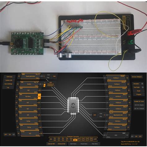 Digital Distance Measurement With Ultrasonic Sensor Interface Custom