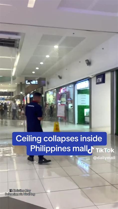 Ceiling Collapse In Philippines Mall One News Page Video