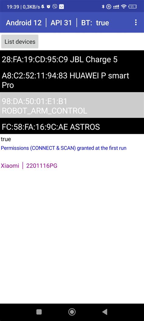 Can T See Bluetooth Device List MIT App Inventor Help MIT App Inventor Community