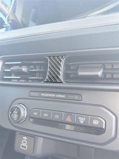 Tufskinz Ac Vent Center Accent Trim Fits 2025 2026 Ford Maverick