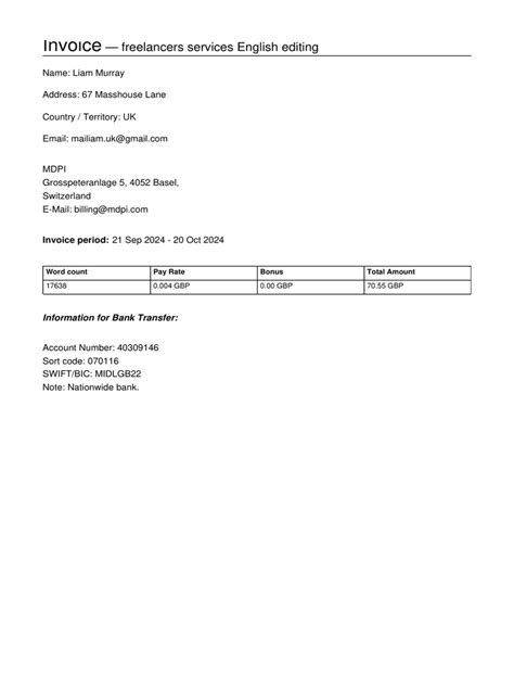 English Editor Invoice Mdpi Liammurray 7055gbp Pdf English Editor Invoice Mdpi Liammurray 7055gbp Pdf