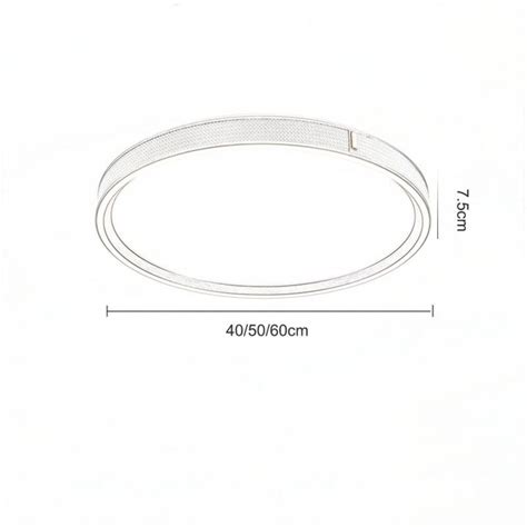 Led Flush Mount Rectangular Acrylic Ceiling Light