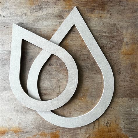 Teardrop Layout Frame Set Of 2 Erin Glassworks
