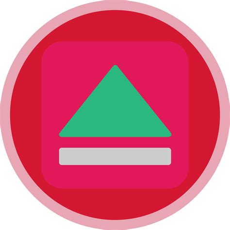 Eject Vector Icon Design 21310098 Vector Art At Vecteezy