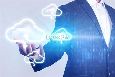 클라우드 기술 배경 사진 및 창의적인 일러스트 무료 다운로드 Lovepik