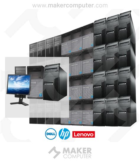 Lotes CPU Core I5 Con Monitor De 19 Maker Computer