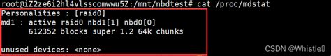 Mdadm Cannot Open Devxxx Device Or Resource Busy 解决方案 Csdn博客