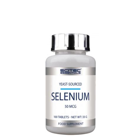 Scitec Essentials Selenium 50 mcg (100 Tabs)
