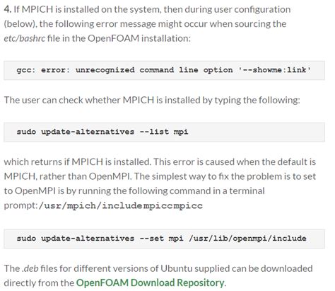 ubuntu18 04上安装openfoam9