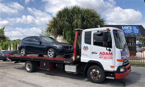 247 Winch Out And Vehicle Recovery Service In Orlando Adam Towing