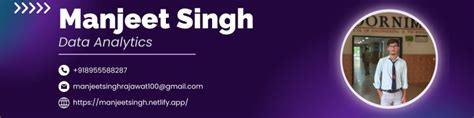 Manjeet Singh Btech Ai And Data Science 2026 Data Science