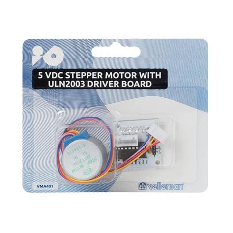 5v Dc Stepper Motor With Uln2003 Driver Board Robotshop