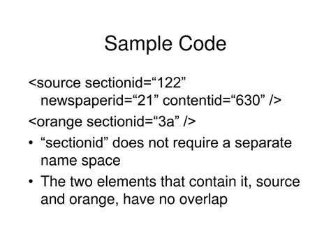 Ppt Using Namespaces In Xml Powerpoint Presentation Free Download Id1825778