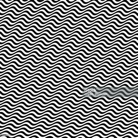 착시와 패턴입니다 흑인과 백인 디자인입니다 초록 줄무늬 배경입니다 벡터 일러스트입니다 패턴에 대한 스톡 벡터 아트 및 기타