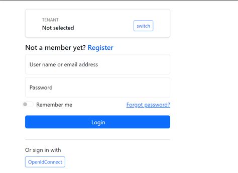 Custom Redirection To Third Party Idp Login Page And Dashboard Post Authentication In Abp Io