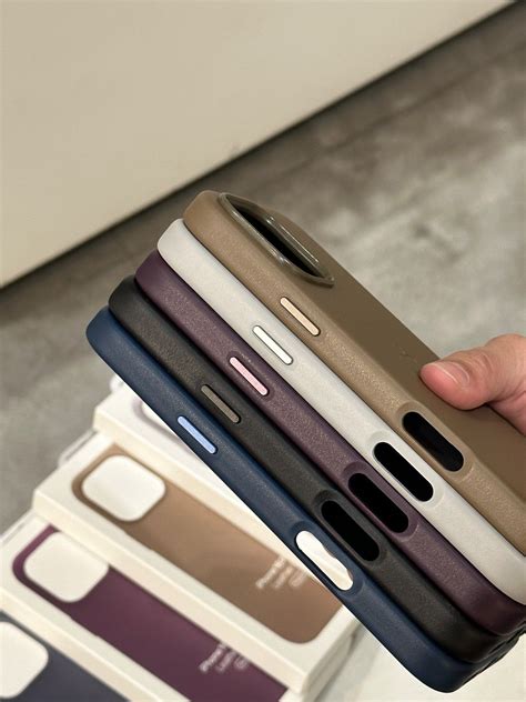 Leather Case For Promax Plus Pro Magsafe Lebleufonce