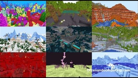 All The Minecraft Biomes Exploring Diverse Landscapes In 2025