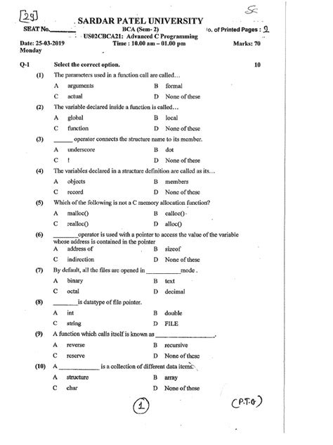 Us02cbca21 Advanced C Programming Pdf