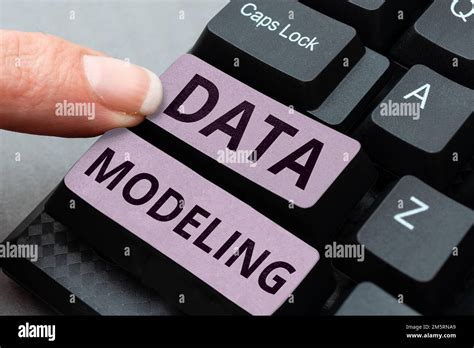 Text Caption Presenting Data Modeling Concept Meaning Process Of