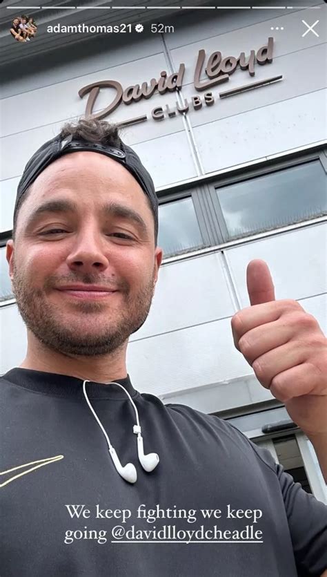Adam Thomas Tells Fans We Keep Fighting Before Bursting With Pride