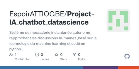 github espoirattiogbe project ia chatbot datascience système de
