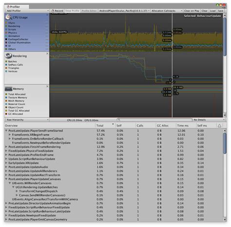 How To Determine Why Im Missing Occasional Frames Unity Engine Unity Discussions