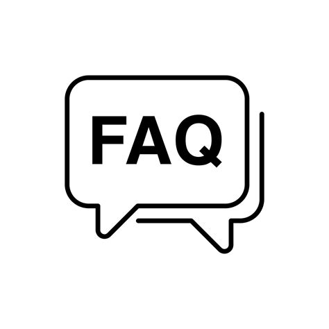 FAQ Vector Icon FAQ Illustration Vector Isolated In White Background Frequently Asked Question