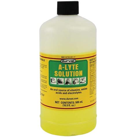 Durvet A Lyte Solution For Cattle Sheep Swine And Horses 500 Ml