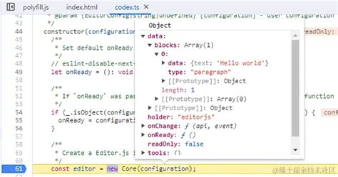 Editorjs 富文本源码解析：paragraph 段落渲染流程源码解析 Editorjs 富文本渲染流程，通过段 掘金