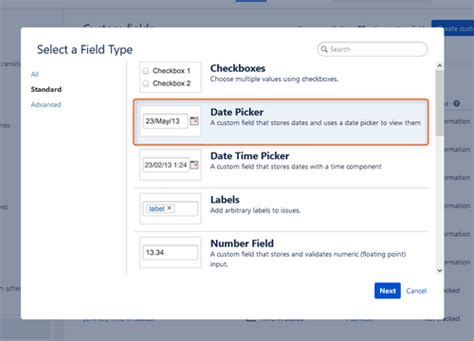 How To Setup Start End Date Custom Fields For Jira Issues