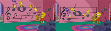 The Simpsons Lisa Plays The Saxophone Couch Gag By Dlee1293847 On