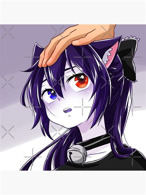 Headpats 4 Tsuki Kunstdruck Von Totless Redbubble