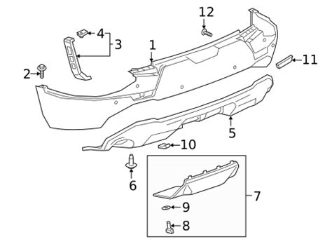 Bumper And Components Rear For 2020 Chevrolet Blazer Gmpartsnow