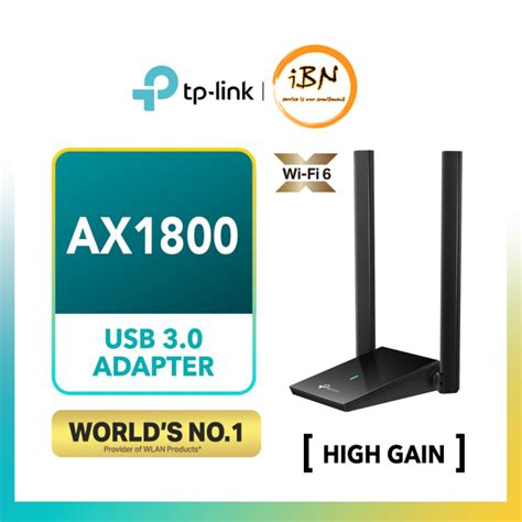 TP LINK AX1800 High Gain Dual Band WiFi 6 USB 3 0 Wireless Adapter Archer TX20U PLUS Lazada