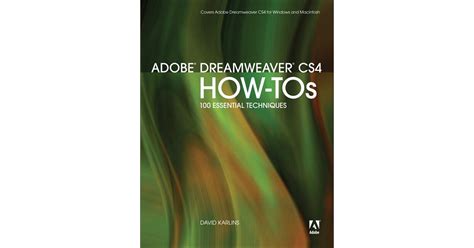 CHAPTER ONE Creating A Web Site Adobe Dreamweaver CS4 How Tos 100 Essential Techniques Book