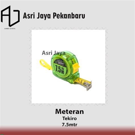 Tekiro 7 5m X 25mm Measuring Roll Iron Measuring Roller Shopee Malaysia