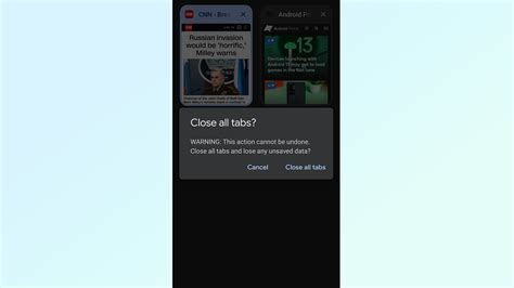 Google Chrome For Android Could Stop You Accidentally Killing Tabs Tom S Guide