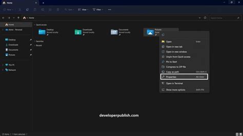 How To Move Or Restore Default Location Of Pictures Folder In Windows 11