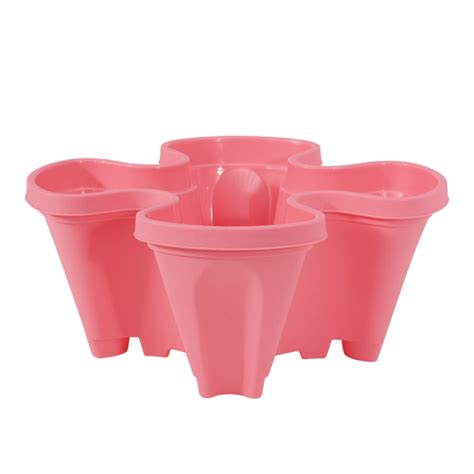 Tureclos Stackable Planting Pot Creative Plastic Flower Pot Stacking